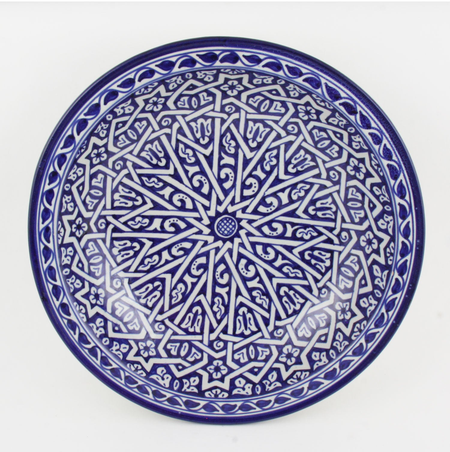 Bol en céramique peint à la main, Maroc F016 – Casa Moro
