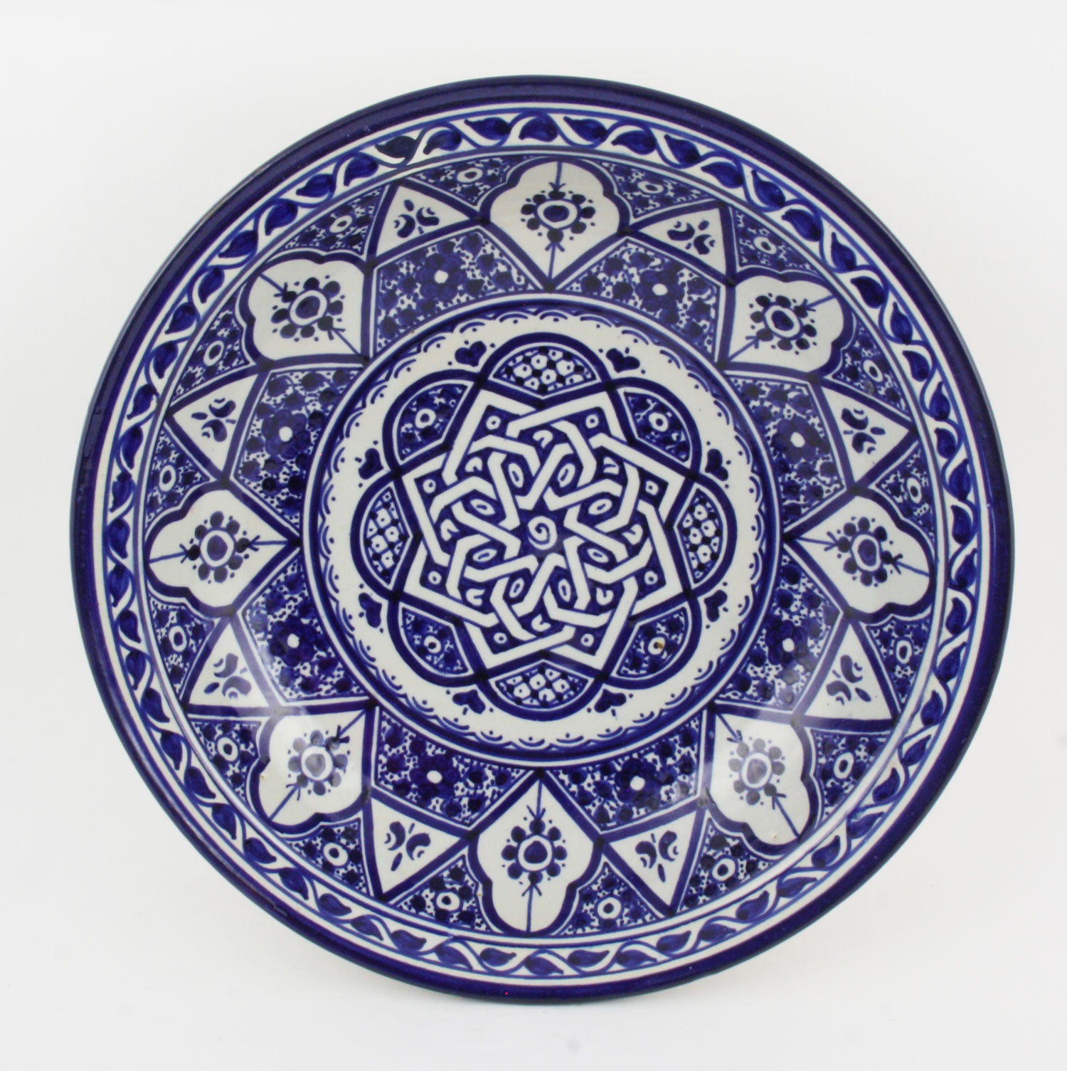 Bol en céramique peint à la main, Maroc F019 – Casa Moro