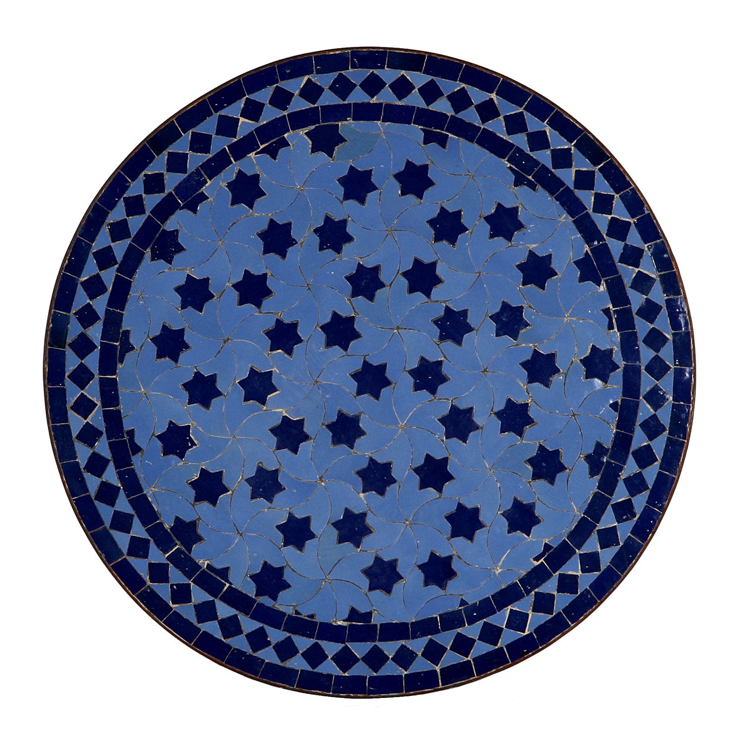 Table mosaïque du Maroc - Ronde - M60-25 – Casa Moro